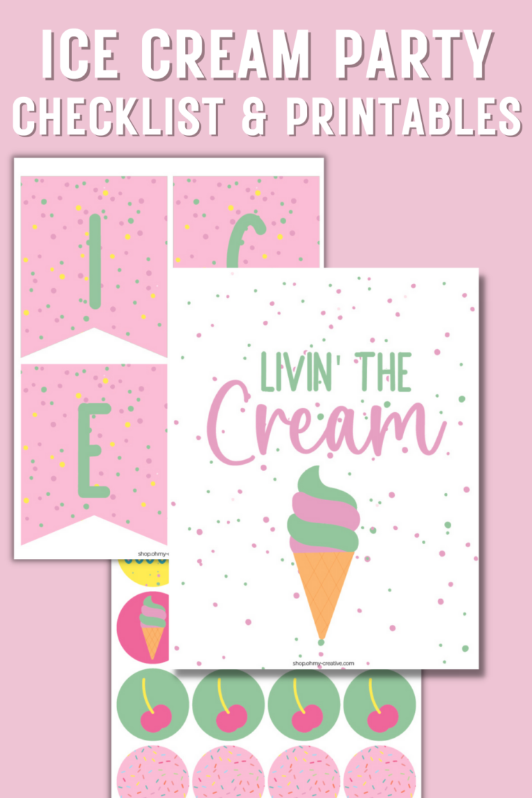 Ice Cream Party Pack - OhMy-Creative Shop