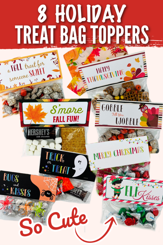 Seasonal Holiday Bag Topper Bundle - OhMy-Creative Shop